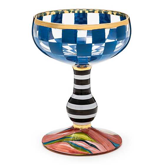 Carnival Coupe Glass - Royal - Cornelia Park