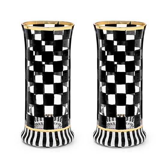 Carnival Black Highball Glass - Set of 2 - Cornelia Park
