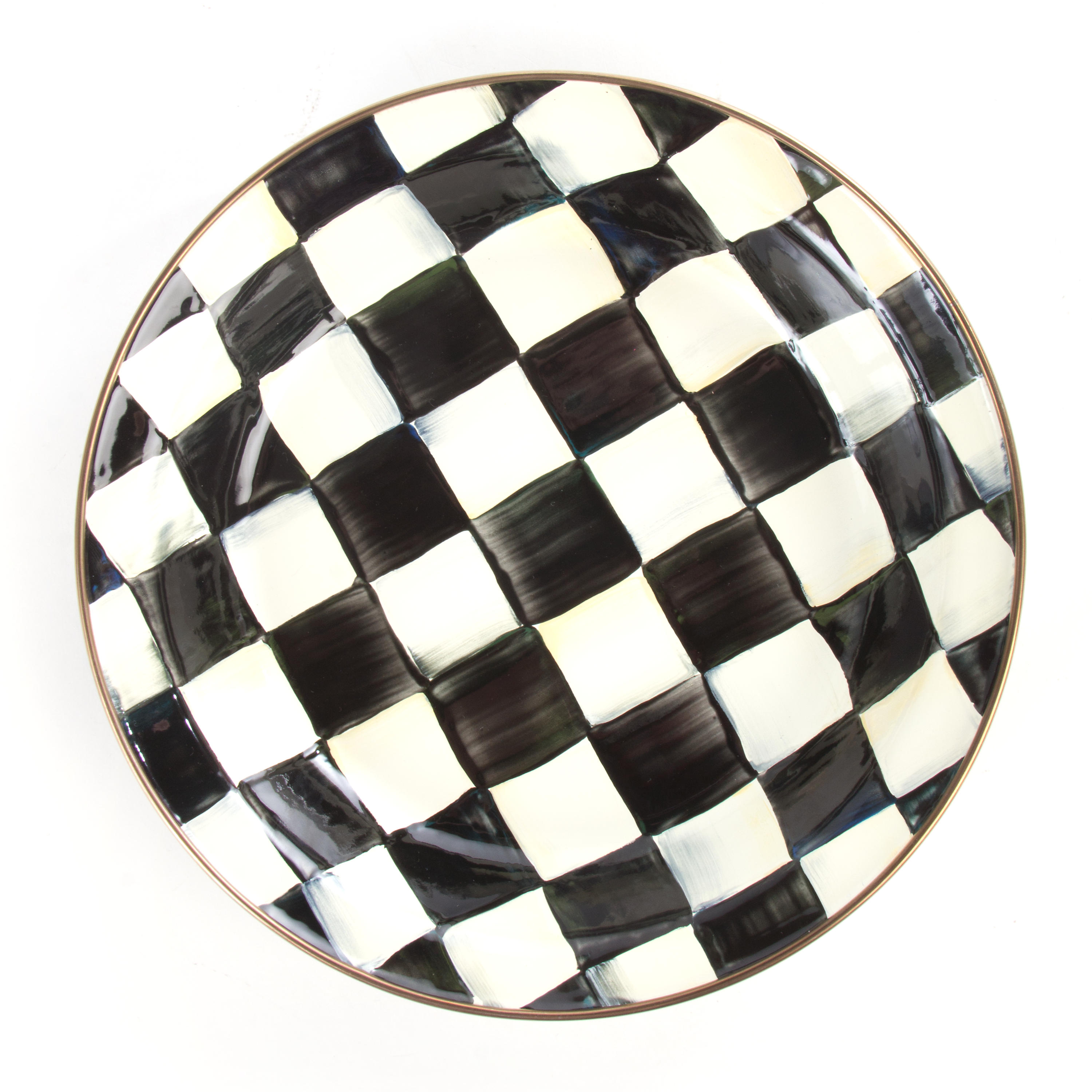 Courtly Check Enamel Pie Plate Cornelia Park Courtly Check Enamel Pie Plate Cornelia Park
