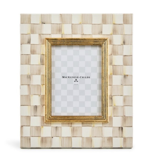Mocha Check 5" X 7" Frame - Cornelia Park